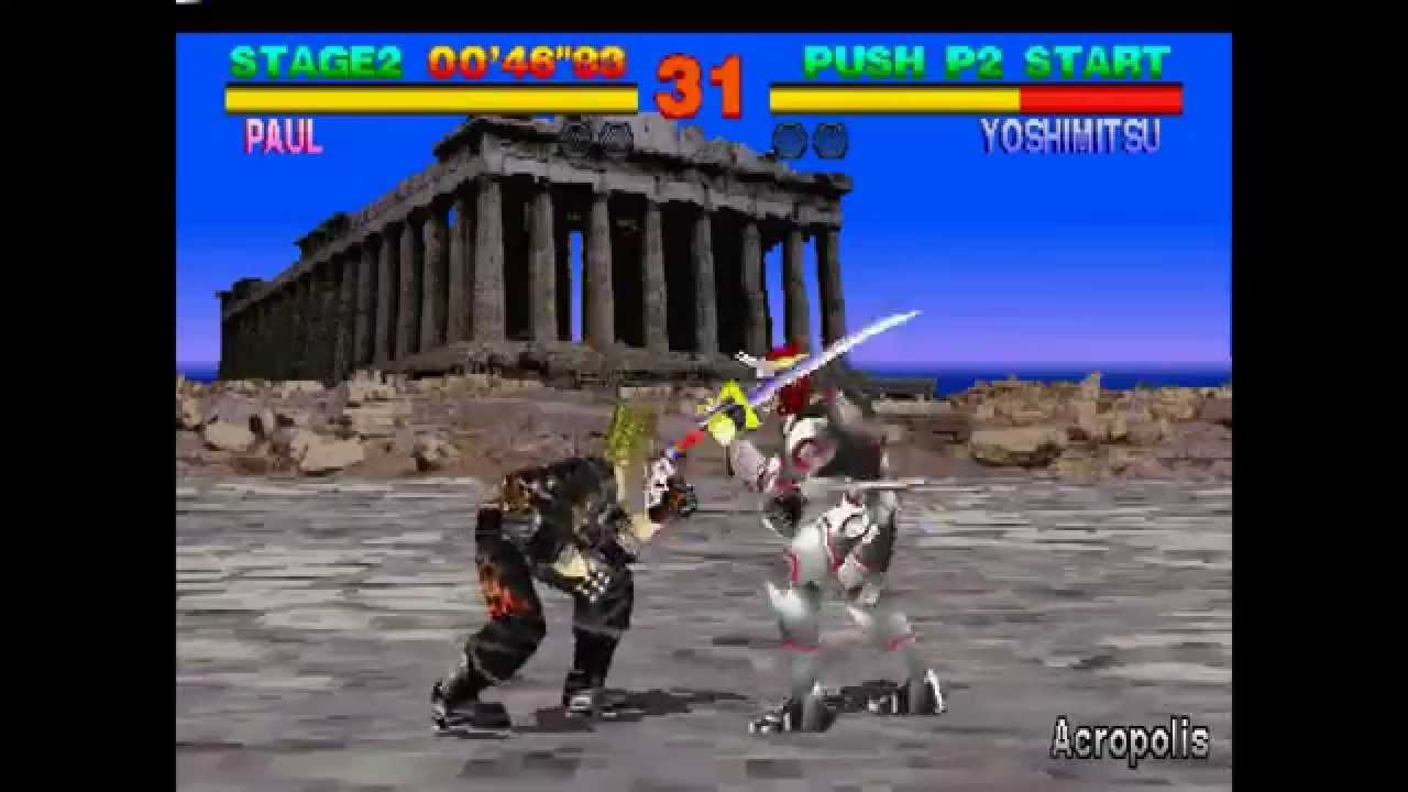 Tekken ... (PS1) Gameplay - YouTube