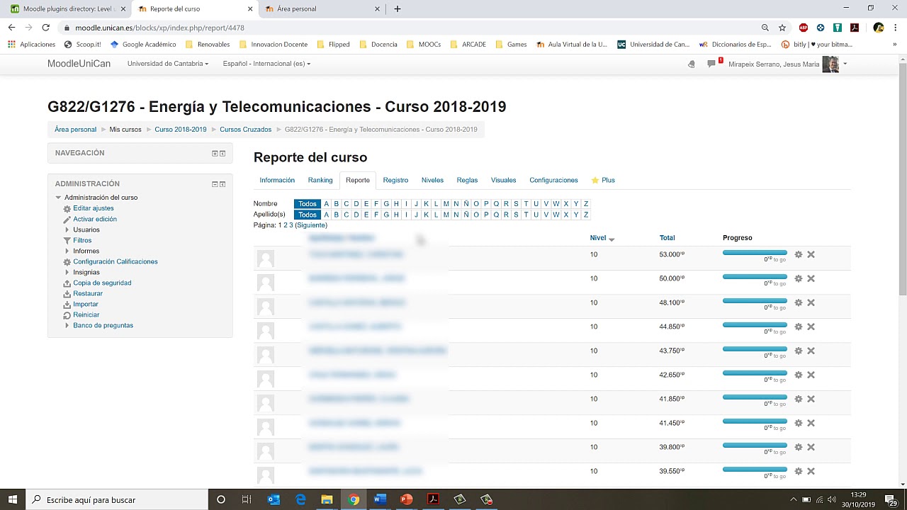 Gamificación: uso de Level-Up en Moodle - YouTube