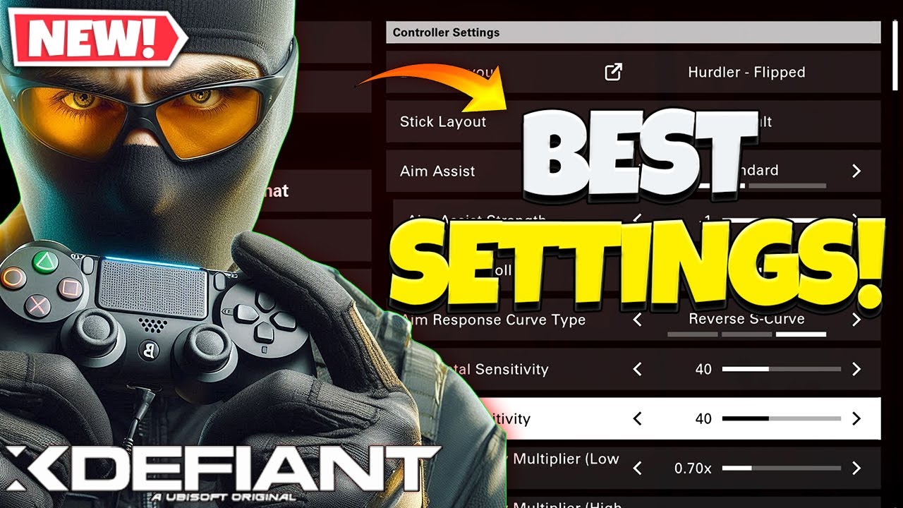 The BEST Controller Settings For Season 1 | XDefiant - YouTube