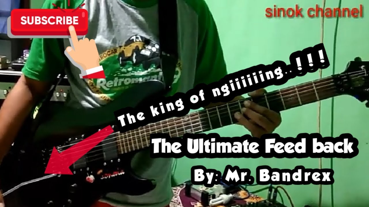 The ultimate Feed back Guitar | By Bandrex - YouTube