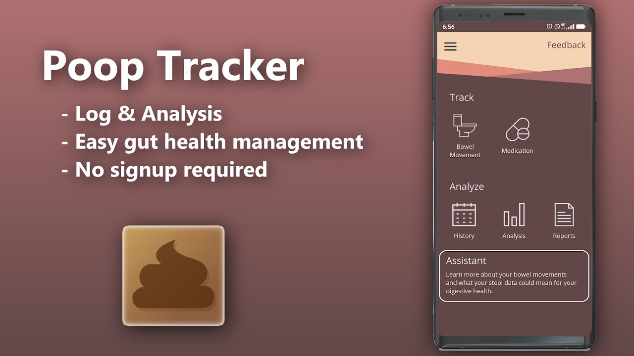 Poop Tracker - Toilet Log - YouTube
