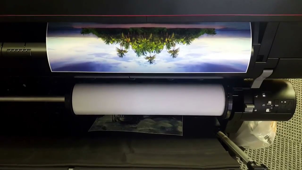 A look at the Canon imagePROGRAF PRO-4000 Printer - YouTube