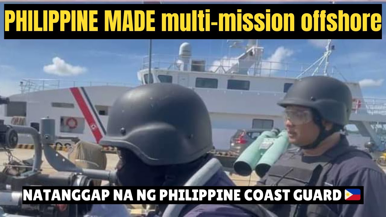 PROUD PINOY 🇵🇭 PHILIPPINE MADE OFFSHORE PATROL VESSEL NATANGGAP NA NG ...