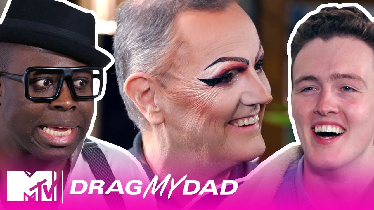 Shy Dad Gets A Glamorous Drag Makeover | MTV's Drag My Dad - YouTube