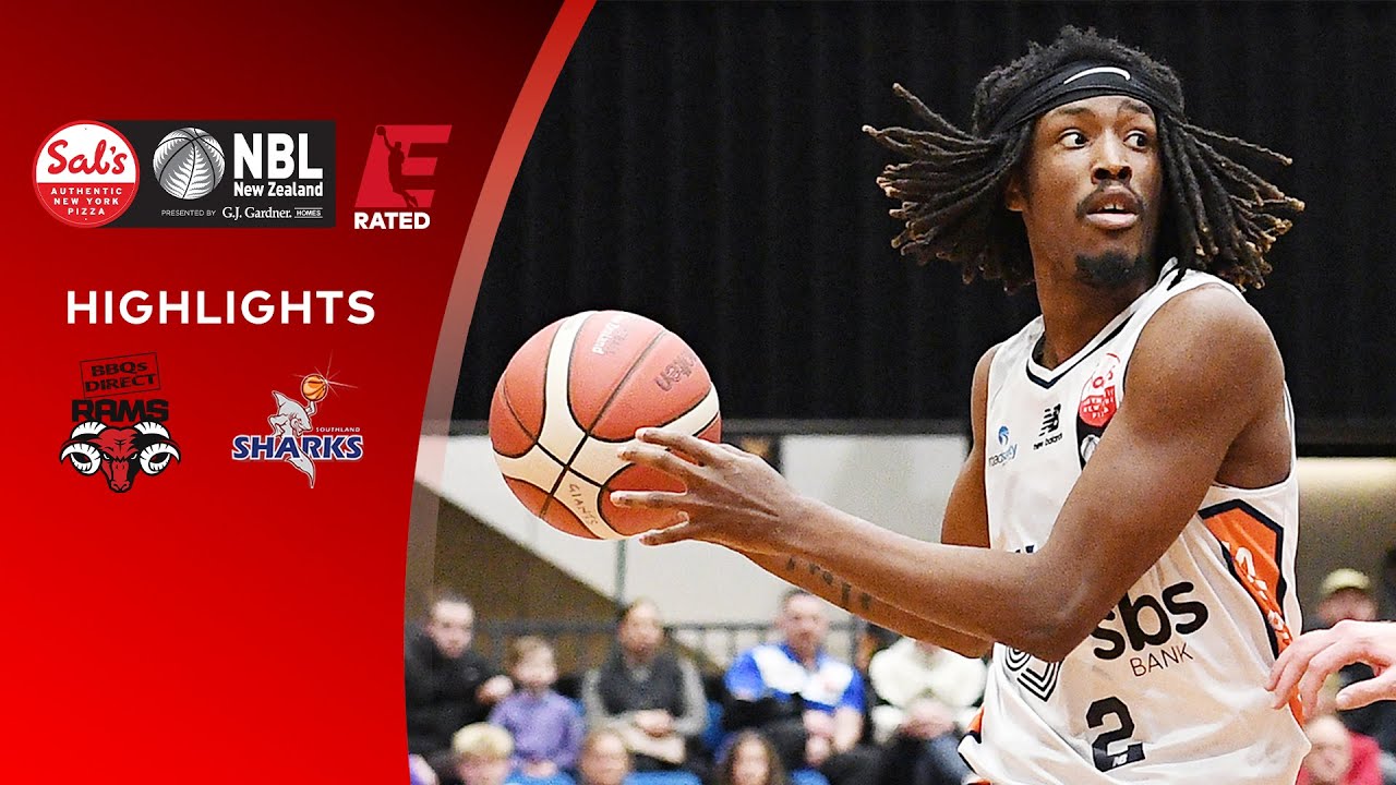 HIGHLIGHTS | Canterbury Rams vs Southland Sharks | Sal's NBL Round 15 ...