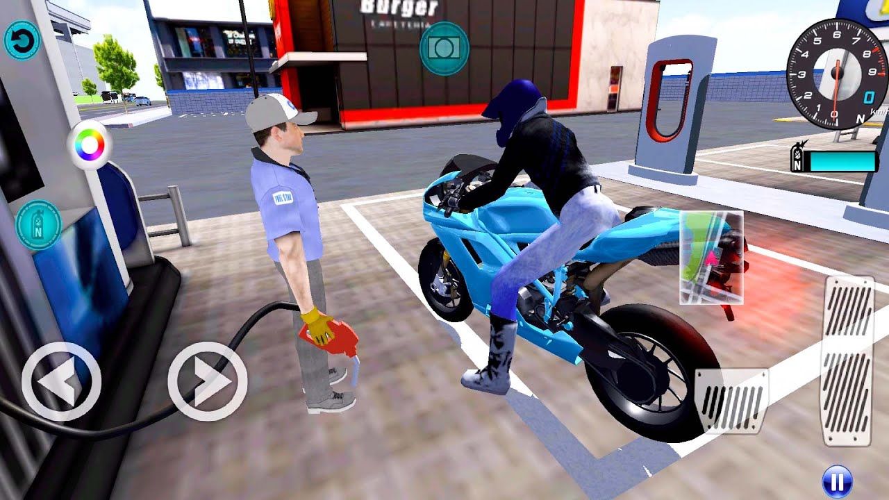 3D Driving Class Gas Station Funny Driving Car Games Android Gameplay ...