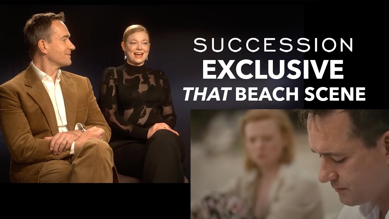 Succession's Tom & Shiv discuss that heartbreaking beach scene in ...