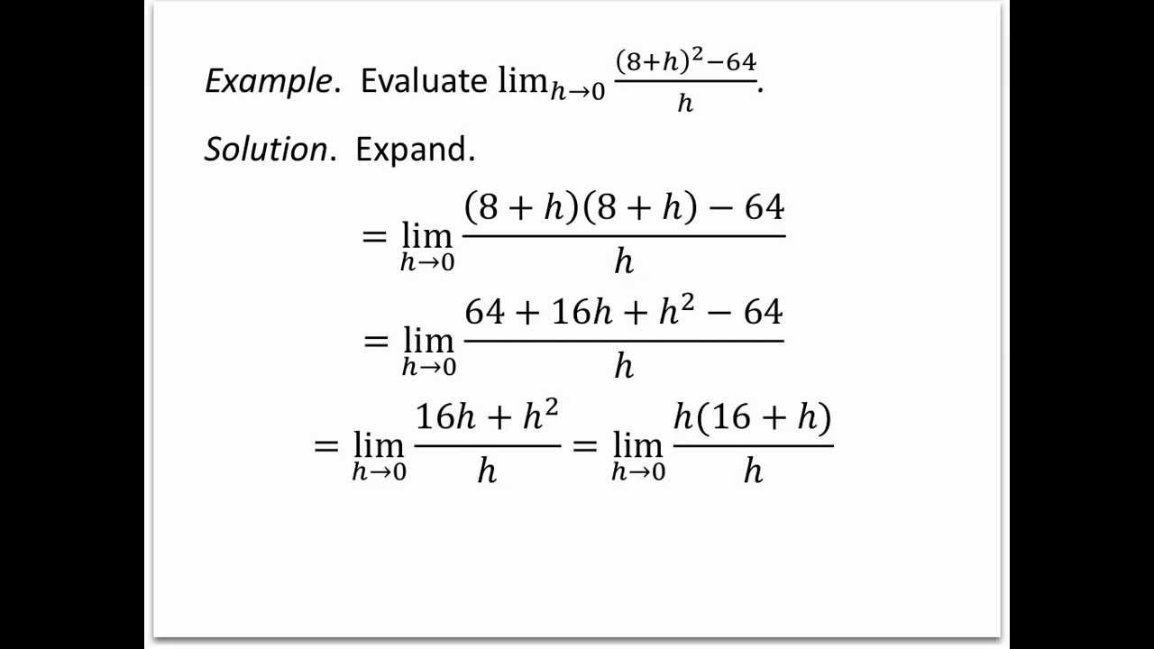Limits involving rational functions - YouTube