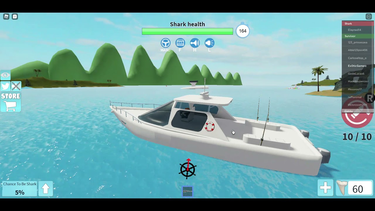 the roblox sharkbite experience - YouTube