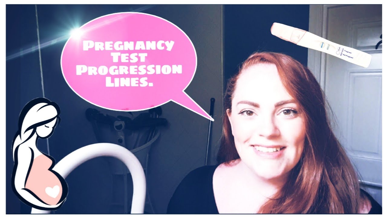 *Pregnancy Test* Progression Lines | Baby #8 | Mama-T - YouTube
