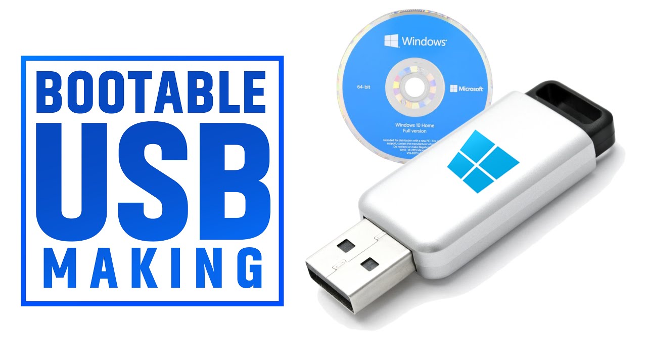 How To Make a Bootable USB Drive Windows 10, 8, 7 | কীভাবে পেনড্রাইভ ...