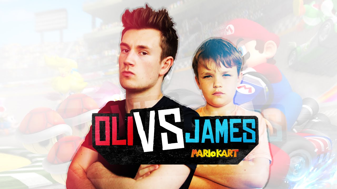 IM DRIVING A TEDDY BEAR! - Mario Karts 8 | Oli VS James - YouTube