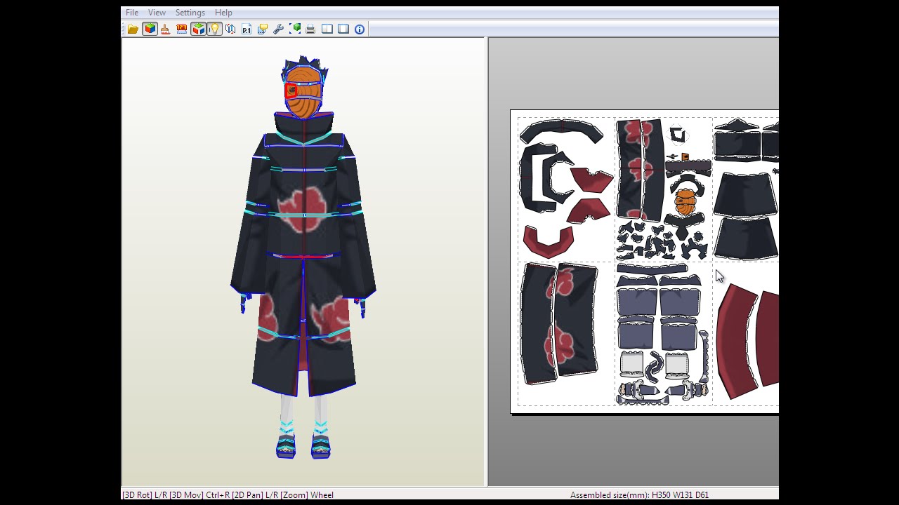 Descargar plantillas de TOBI para papercraft. - YouTube