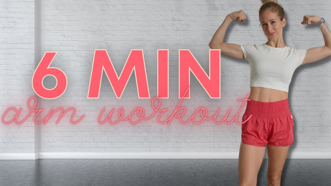 Tone Your Arms Workout - QUICK & EFFECTIVE | No Equipment - YouTube