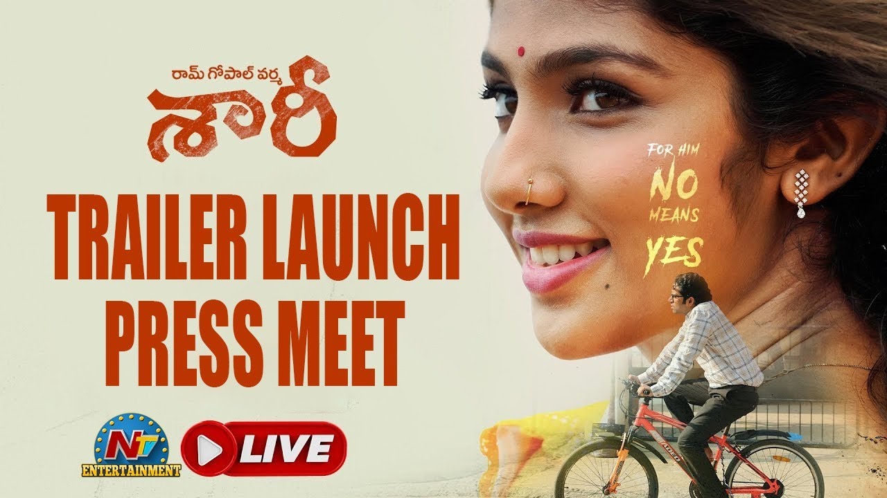 Saaree Trailer Launch Press Meet LIVE | Ram Gopal Varma | Satya Yadu | Aaradhya Devi || @NTVENT ...