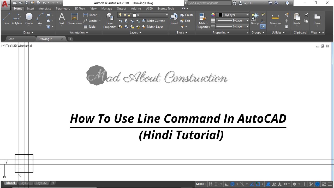 AutoCAD Mein Line Command Kaise Use Karein How To Use Line Command In autocad-mein-line-command-kaise-use-karein-how-to-use-line-command-in