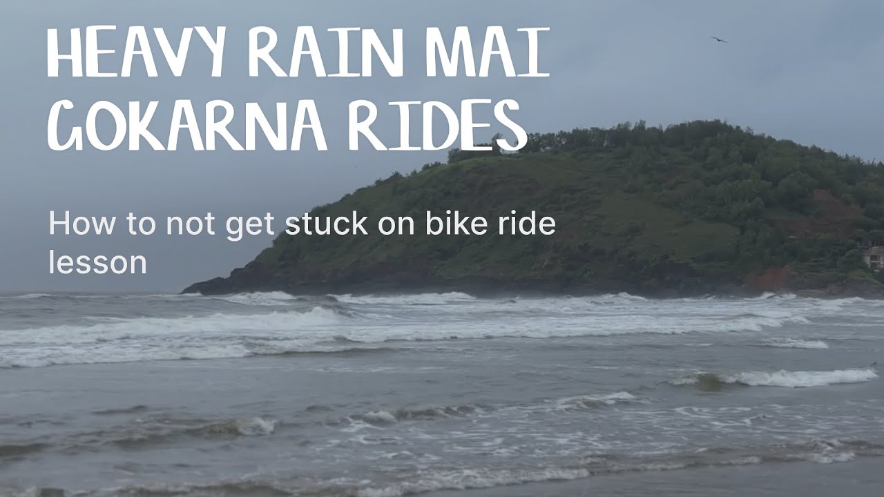 Banglore to Gokarna | Monsoon Bike Ride | Guerrilla 450 POV - YouTube