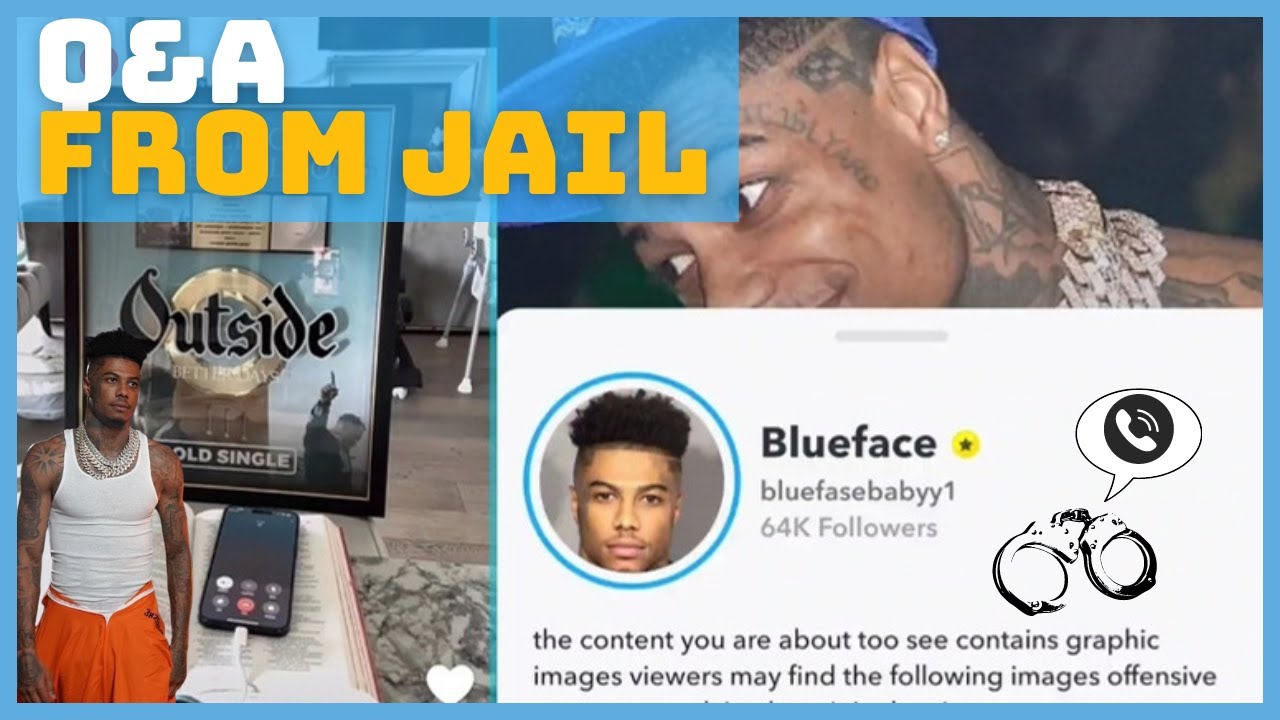 Blueface Says He Misses Chrisean's 😻 The Most‼️ SC Jail House Q&A - YouTube