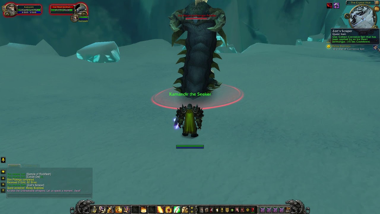 WoW quest #4486 Messy Business - YouTube
