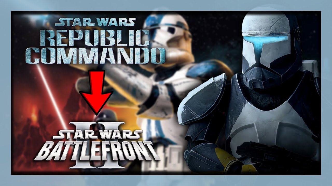 REPUBLIC COMMANDO In Star Wars: Battlefront 2 Classic - YouTube
