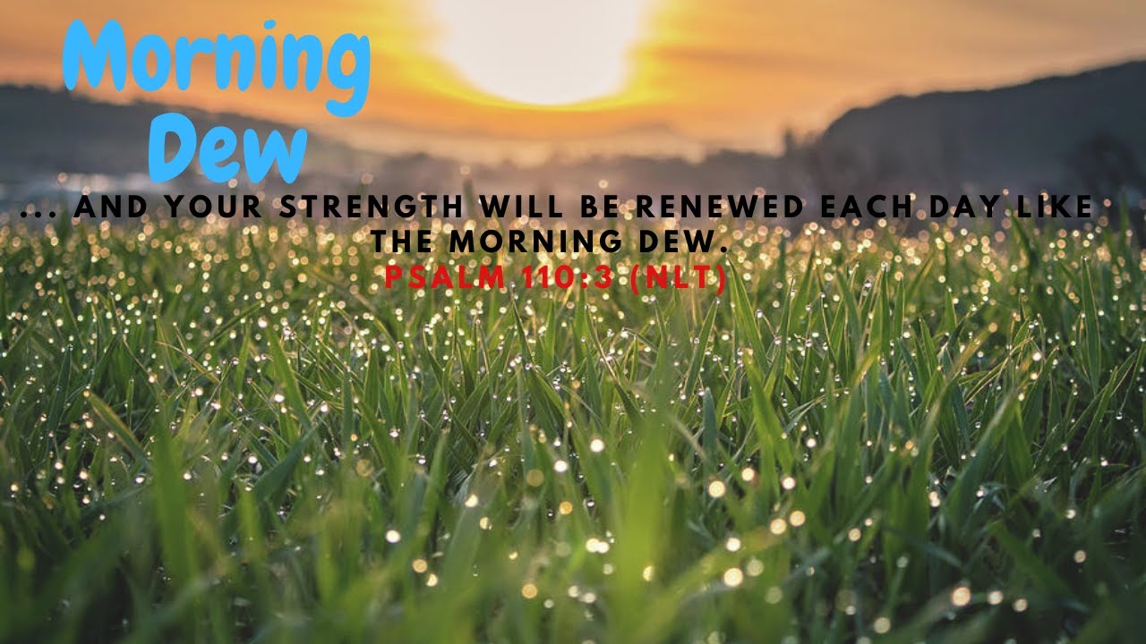 11.14.2022 // Morning Dew // 5am to 6am EST // KINGDOM ADVANCEMENT ...