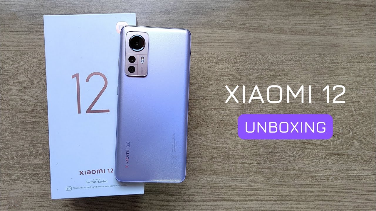 Unboxing Xiaomi 12 - YouTube