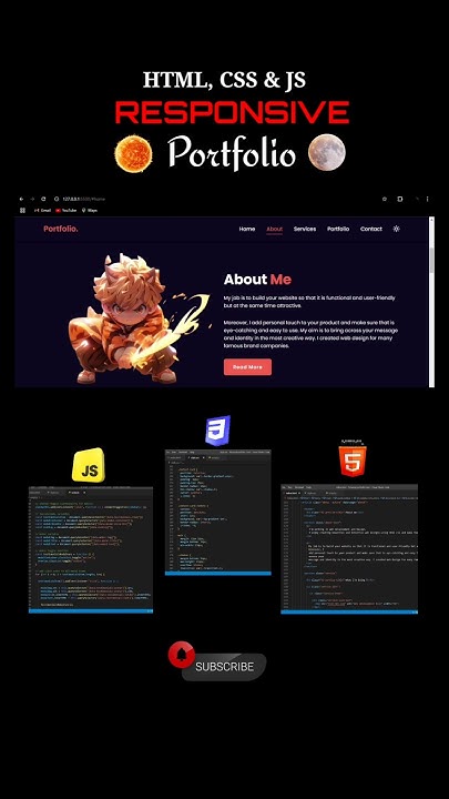 Responsiveportfolio Webdesign Webdevelopment Responsivewebdesign Html Css Javascript