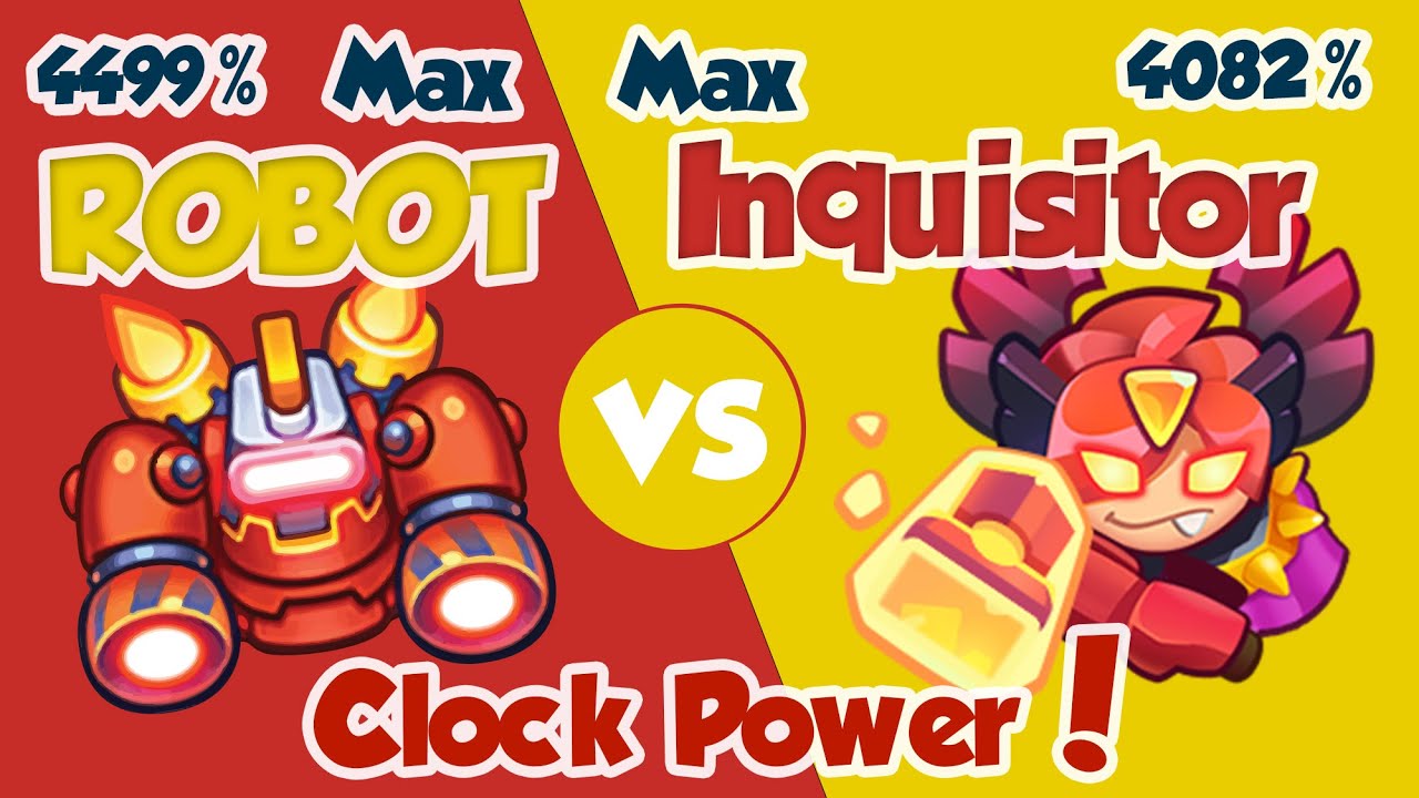 Max Robot Clock vs Max Inquisitor! Can infinite shield stand against ...