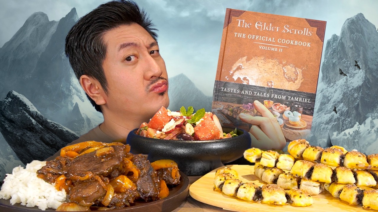Another ELDER SCROLLS Cookbook! Is Volume 2 any good? - YouTube