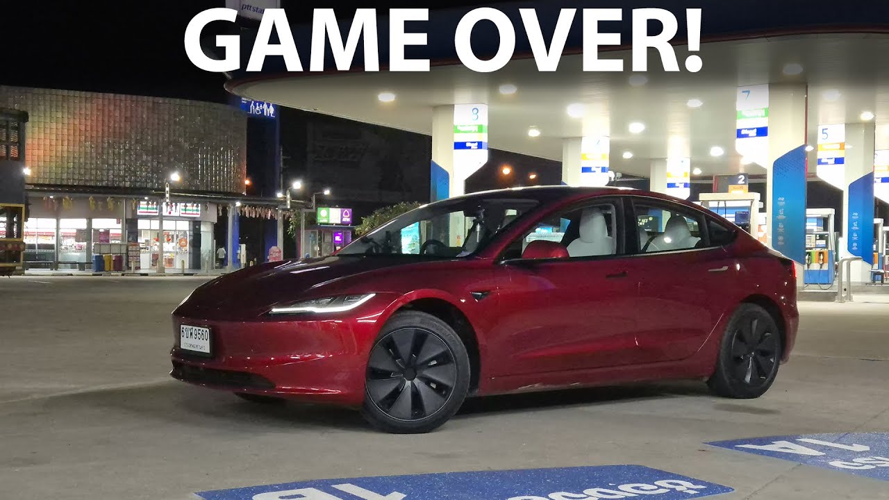 Tesla Model 3 LR RWD range test - YouTube