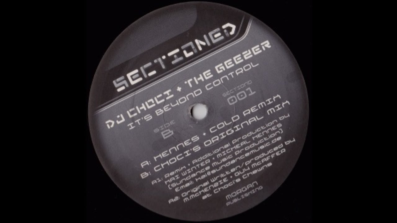 Dj Choci & The Geezer - It's Beyond Control (Choci's Original Mix ...