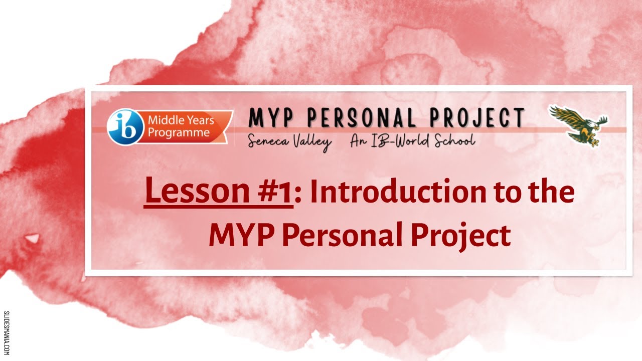 MYP PP Lesson #1 Introduction to the MYP PP [Recorded Portion] - YouTube