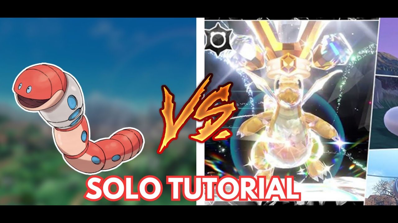 Dragonite Raid Solo Strategy [Orthworm] // Pokemon Scarlet & Violet - YouTube