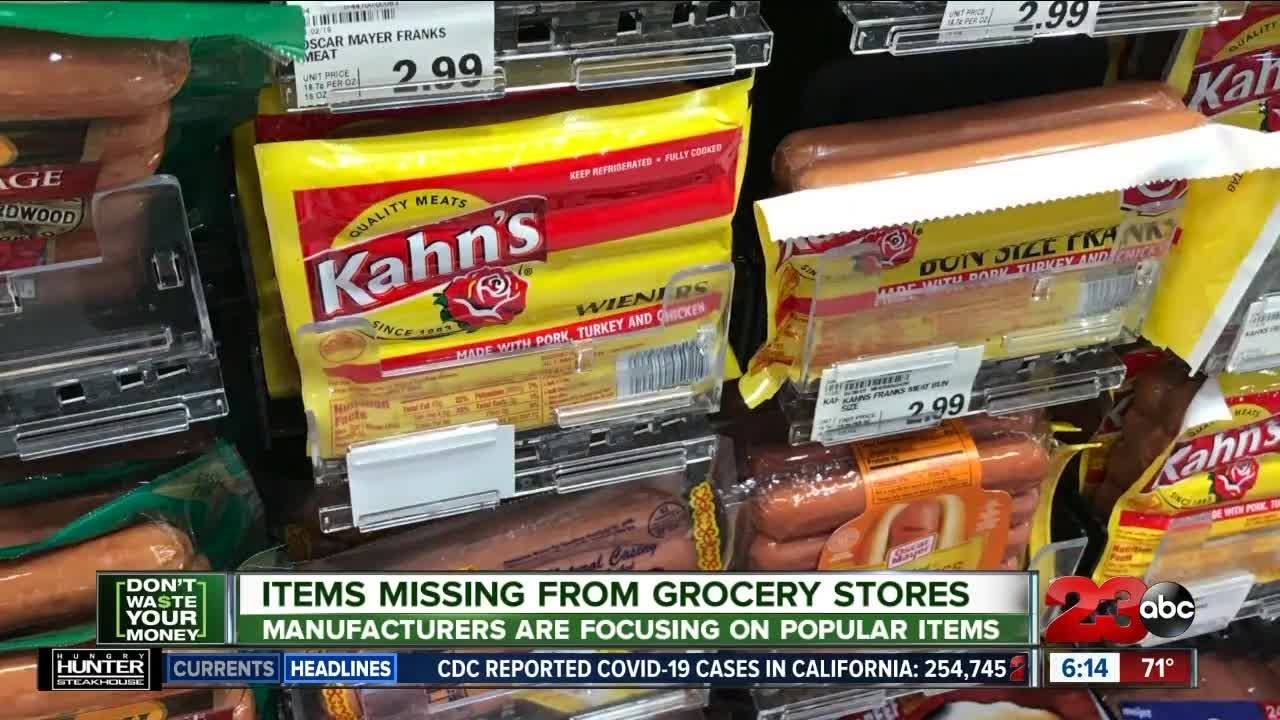Items missing from grocery stores - YouTube