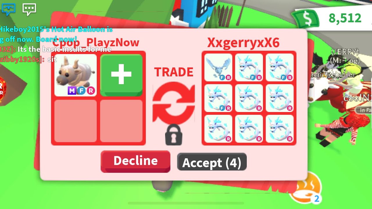 What people trade for mega neon metal ox in Roblox Adopt me - YouTube