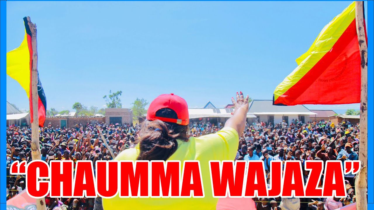 DUUH!!!CHAUMMA YAZIDI KUKATA MBUNGA /TAZAMA WANANCHI WALIVYOFURIKA ...