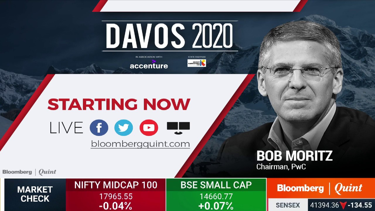 WEF 2020: In Conversation With PwC International's Chairman Bob Moritz ...