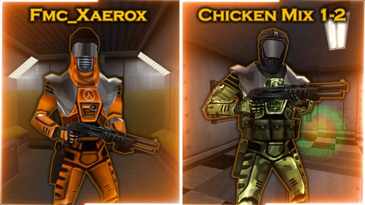 [Short Half Life Mods - Xaerox & Chicken Mix 1-2 (Hard Mode)] Full ...