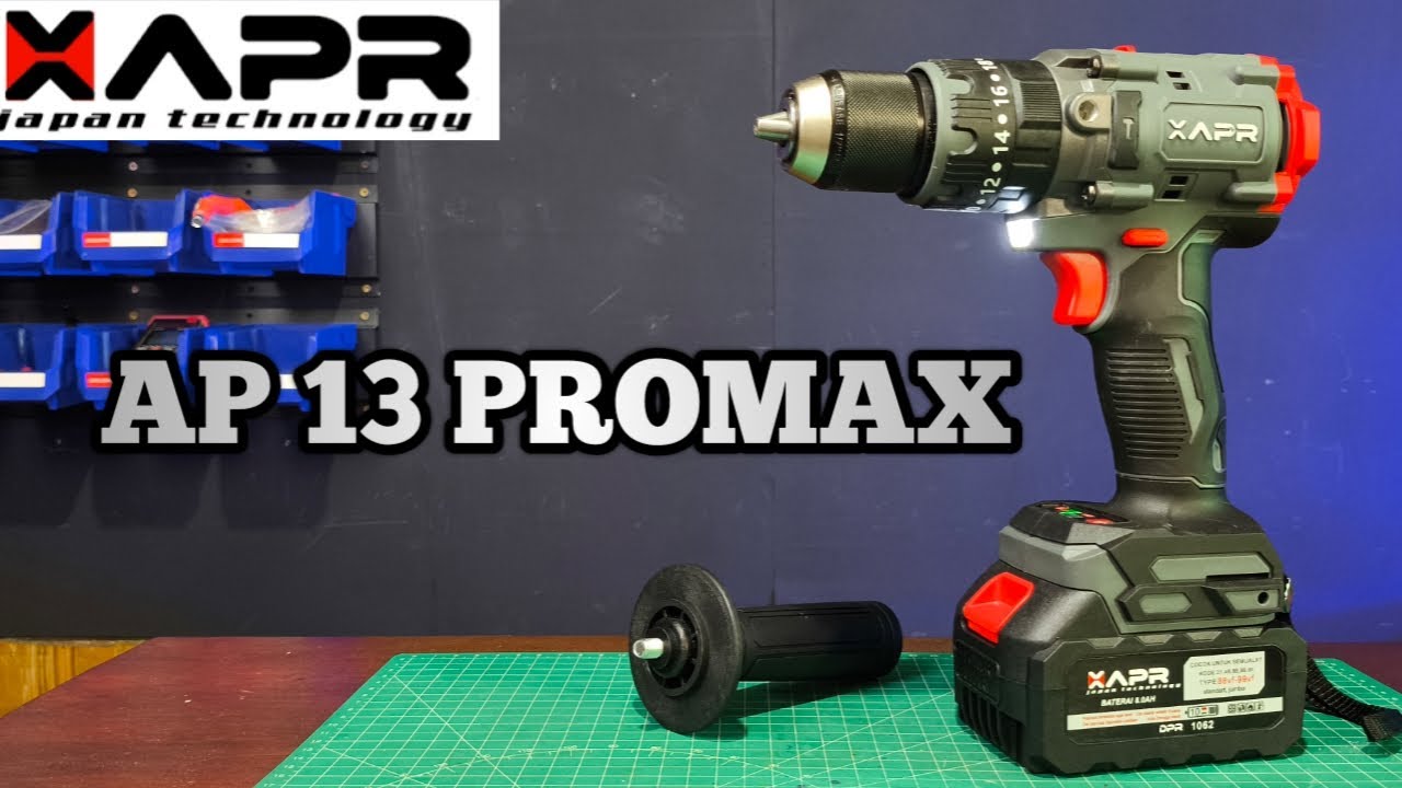 Bor APR AP 13 PROMAX jumbo ada setang nya weeeh mantaaaap - YouTube