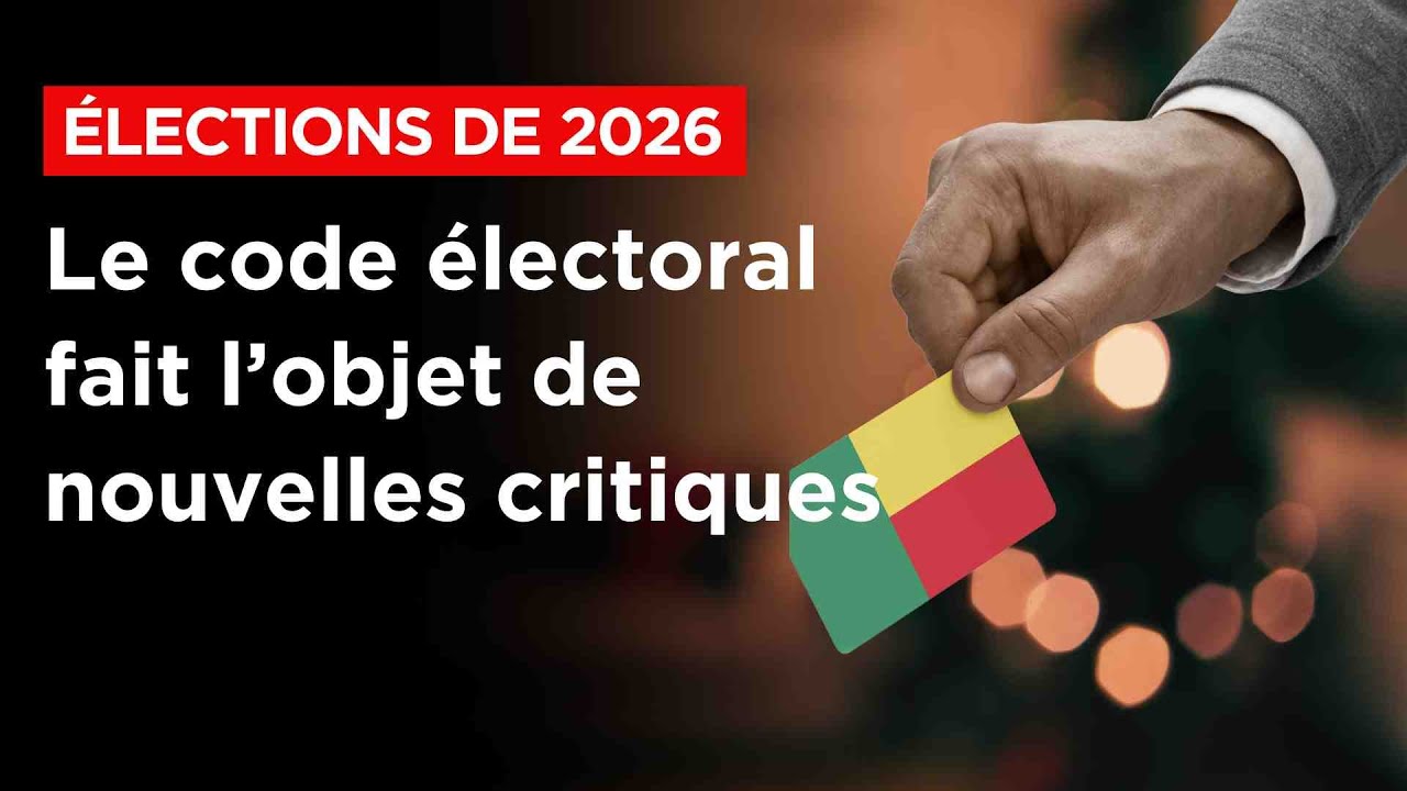 Le code électoral fait l'objet de nouvelles critiques - YouTube