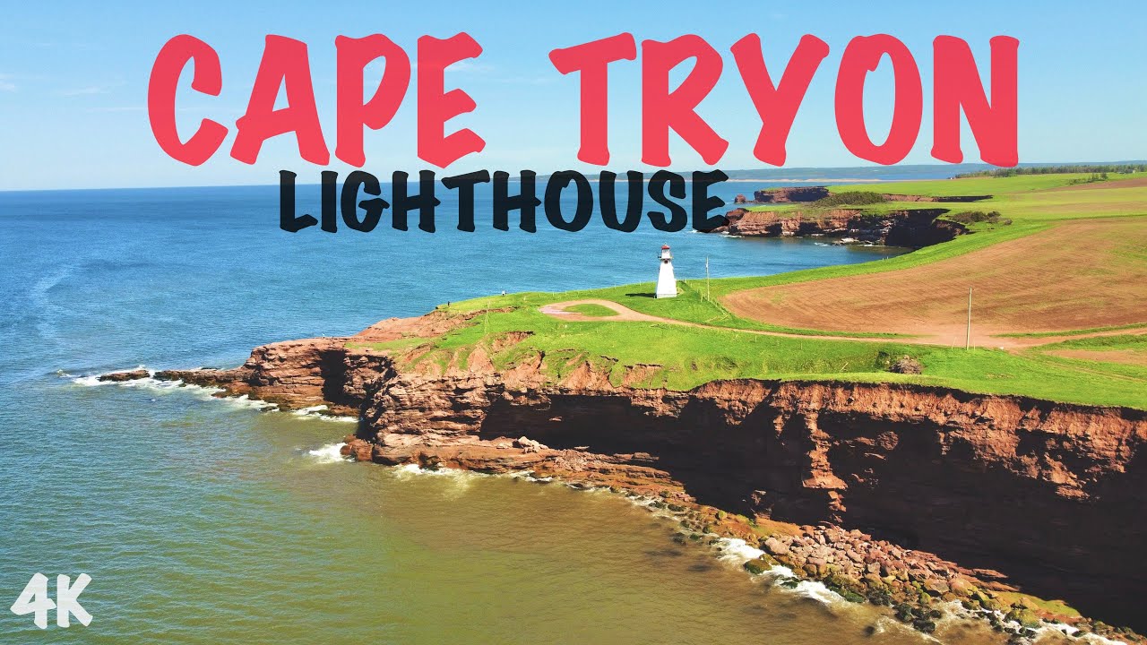 CAPE TRYON LIGHTHOUSE PEI | BEST CLIFF VIEW & HIGHEST CLIFF IN PEI ...