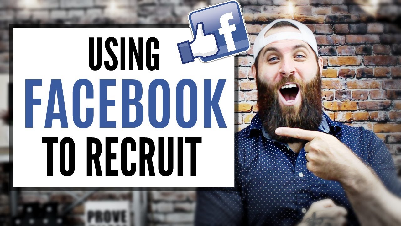 How To Use Facebook For Recruiting In Network Marketing - YouTube