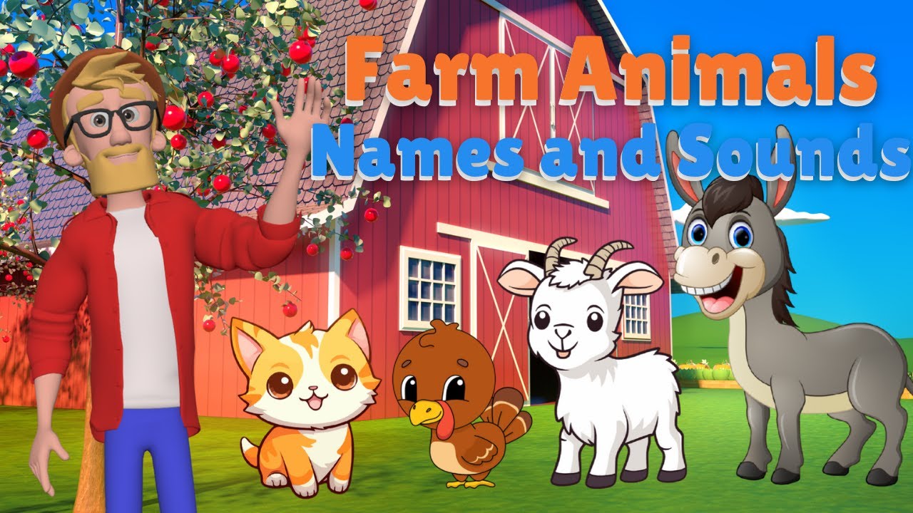 Meet the Farm Animals! Fun Sounds & Names for Kids | Guru School ...