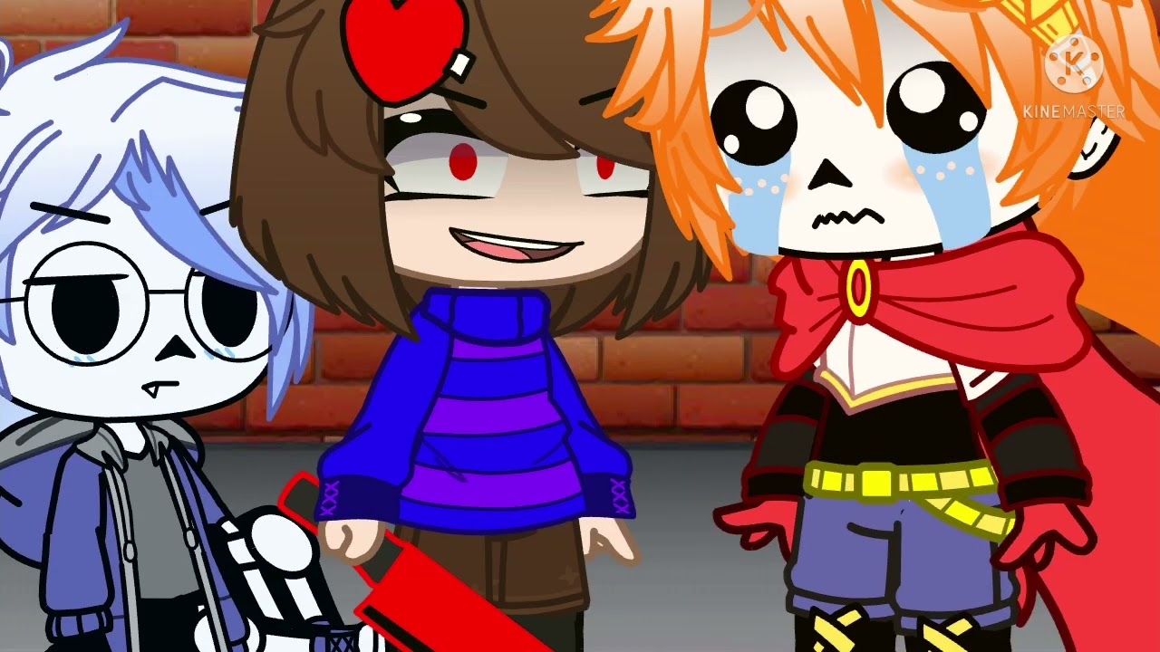 what happened?||Yandere frisk au||Gacha club||Undertale||Frans - YouTube