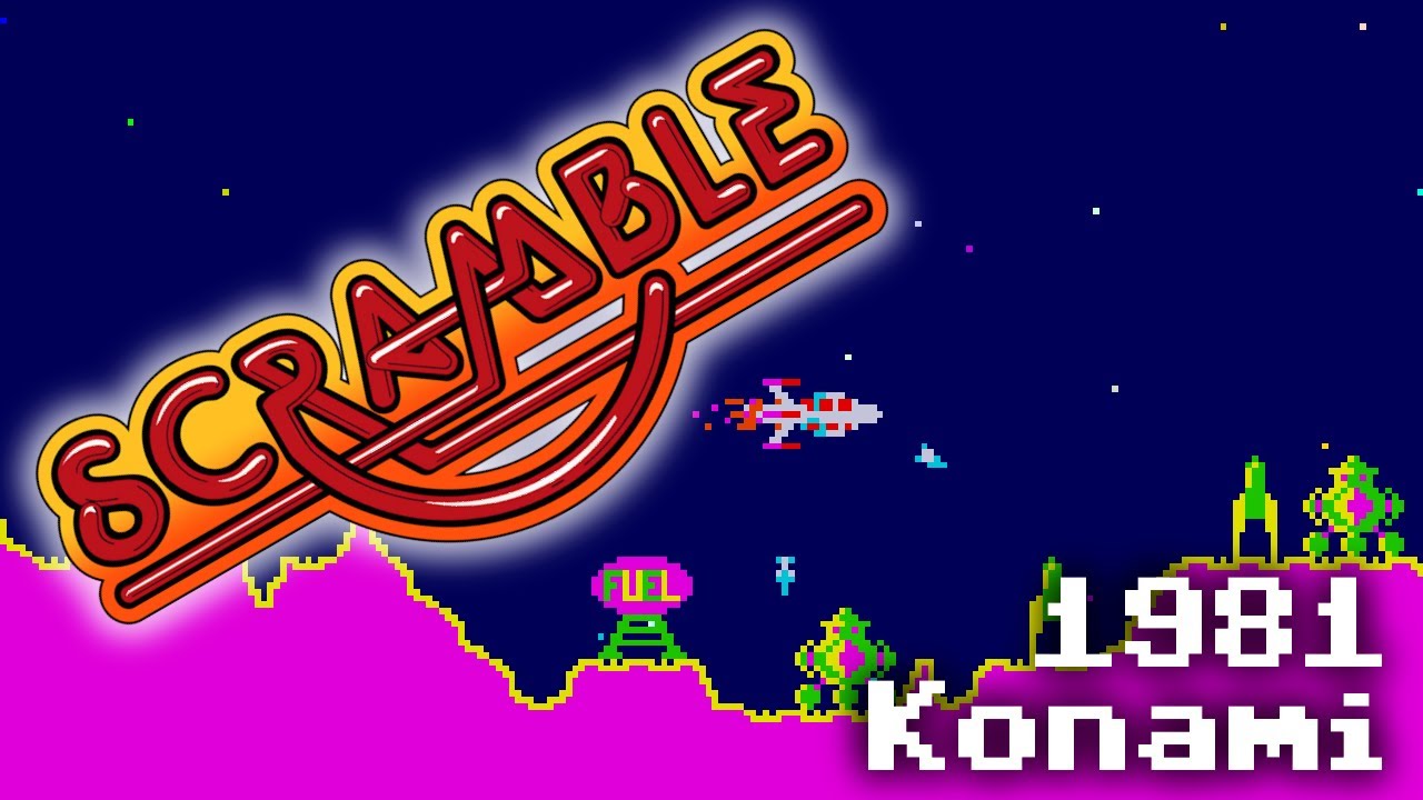Scramble - 1981 - Konami#scramble #konami #arcade #arcadegame #retrogamer #retrogame # ...