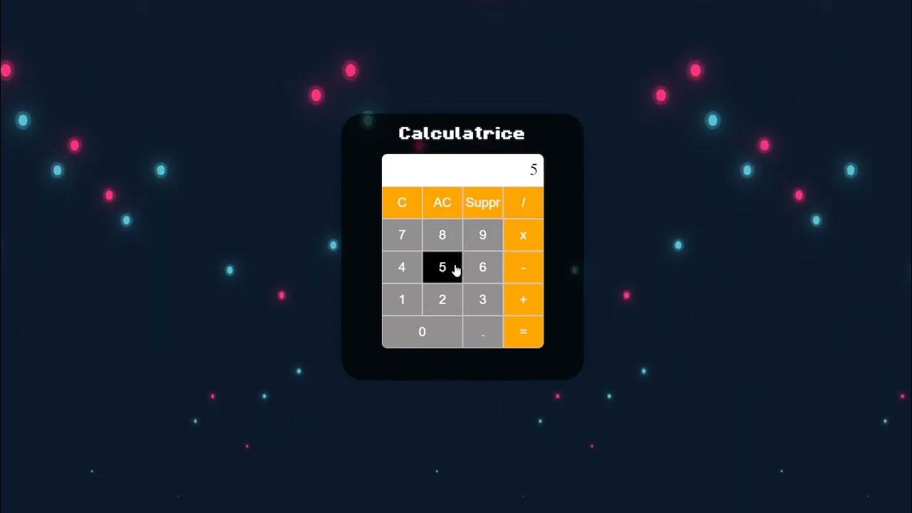 Projet Calculatrice Jscss Youtube