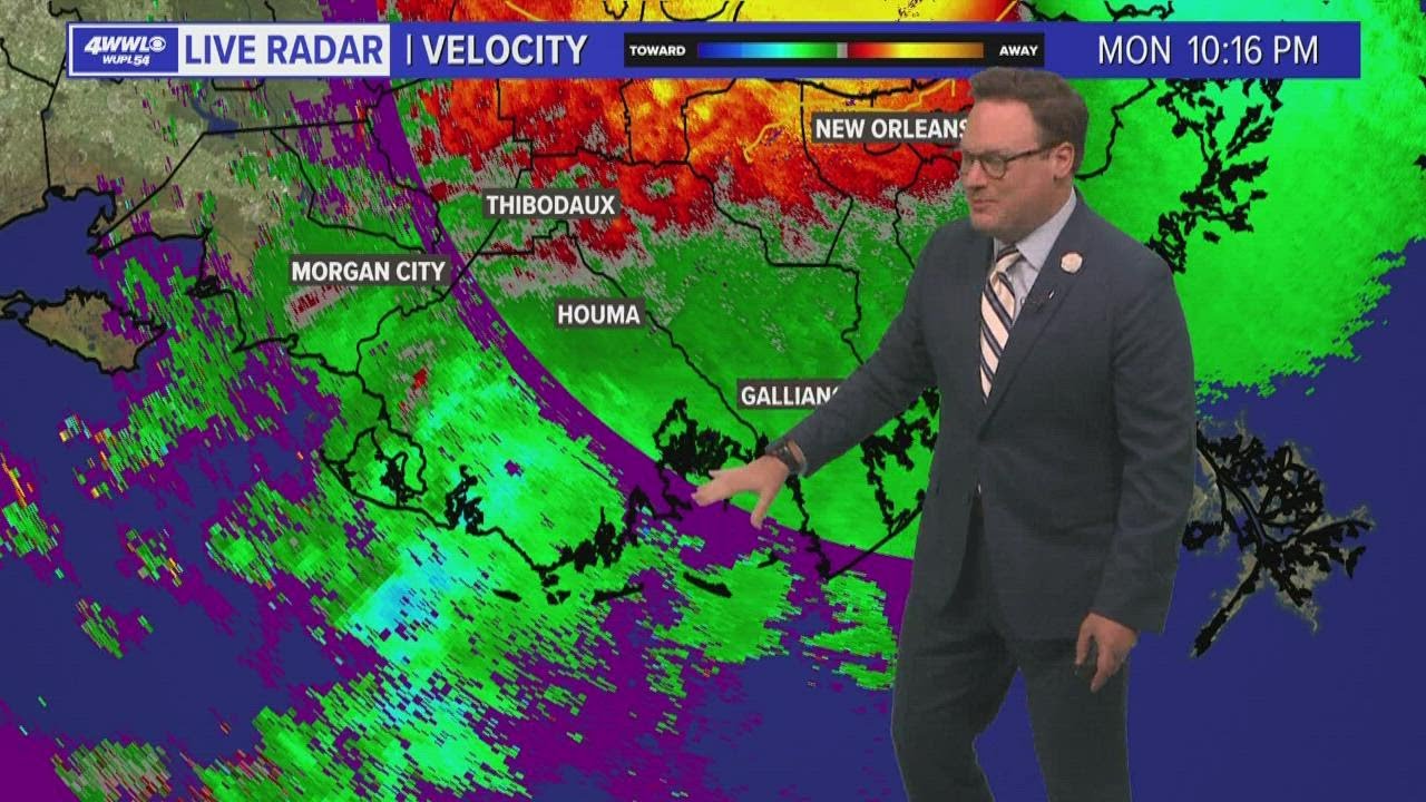 Weather: Rain and storms clearing by overnight - YouTube