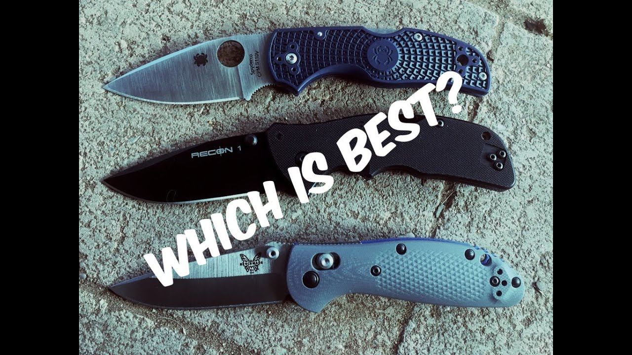 Spyderco, Benchmade or Cold Steel? Essential EDC Knife Showdown: Mini ...