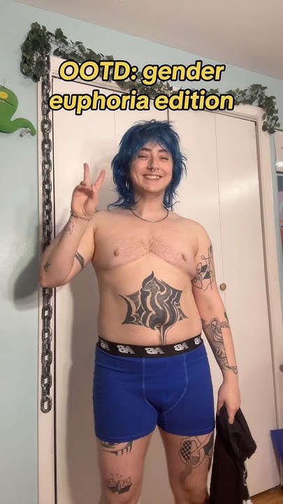 Gender euphoria outfit feat. NEW BOY JR. MERCH #ootd #nonbinary #bandmerch #queerfashion - YouTube