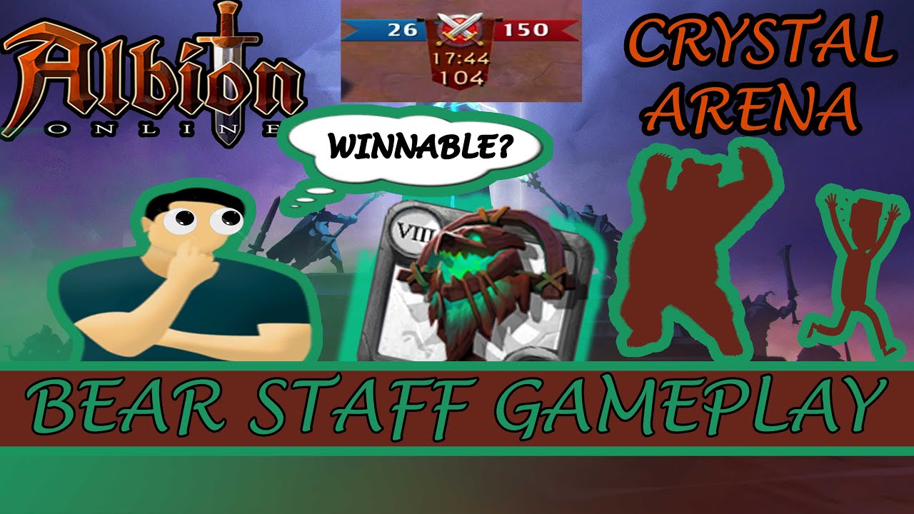 Primal Bear Staff Shapeshifter Gameplay - Crystal Arena (Gold 4/Season ...